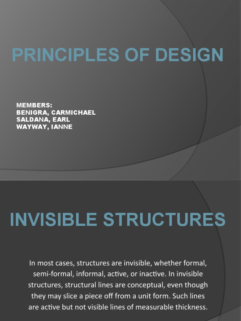 Principles of Design GRP 6 | PDF | Space | Shape