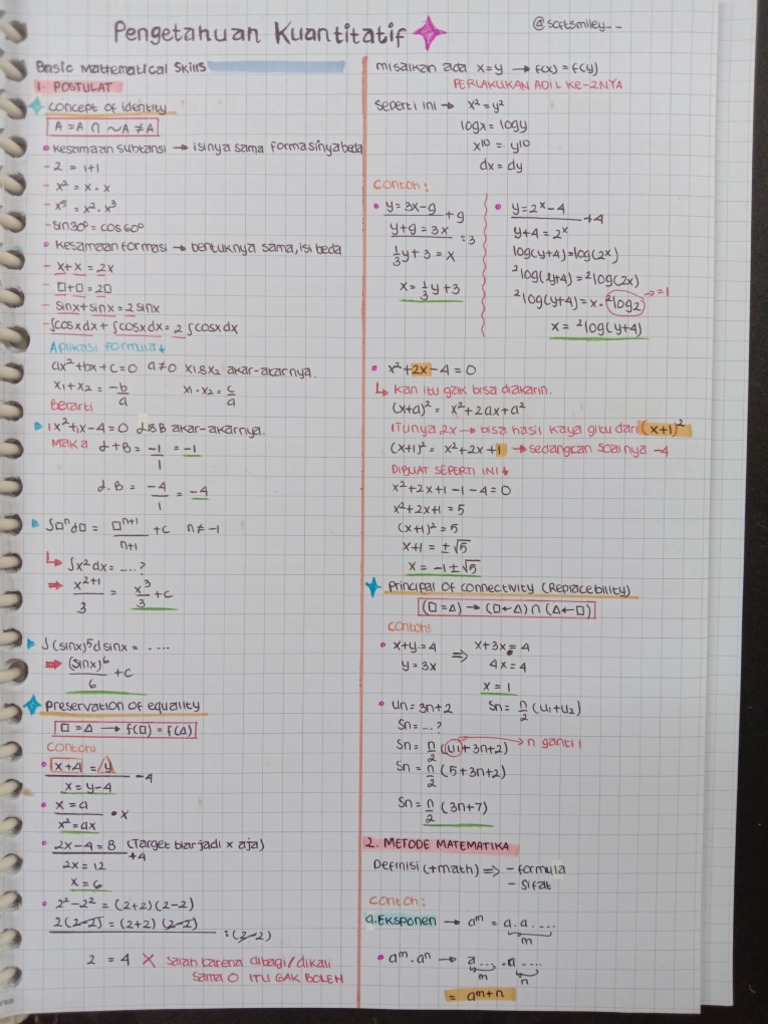 Pengetahuan Kuantitatif Zenius by Scftsmiley (Sfile | PDF