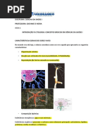 Atividade Complementar 1 Microbiologia | PDF | Célula (Biologia) | Procarionte
