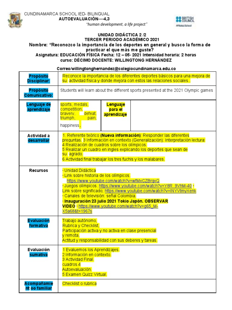 Importancia de los Deportes y Juegos Olímpicos | PDF | Juegos Olímpicos ...