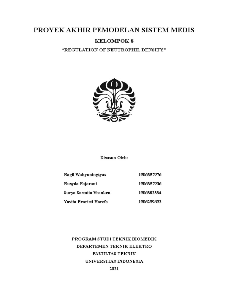 Pemodelan Densitas Neutrofil CML | PDF