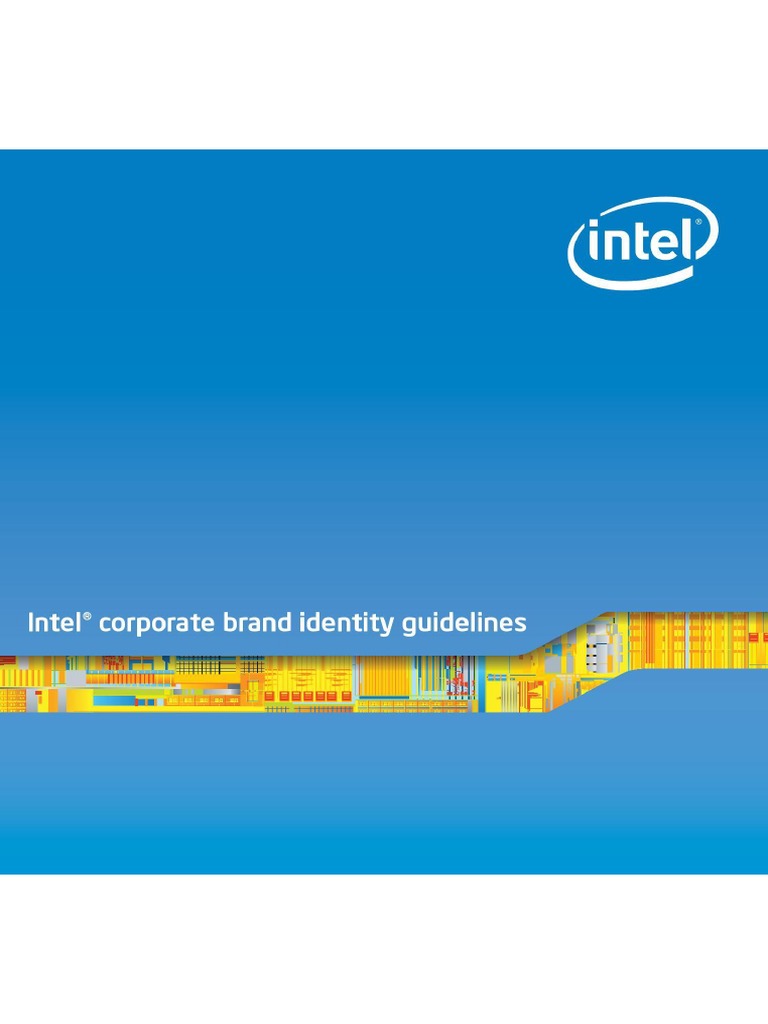 Intel Brand Guideline | PDF