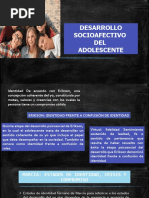 Desarrollo Psicosocial Adolescente | PDF | Autoestima | Adolescencia