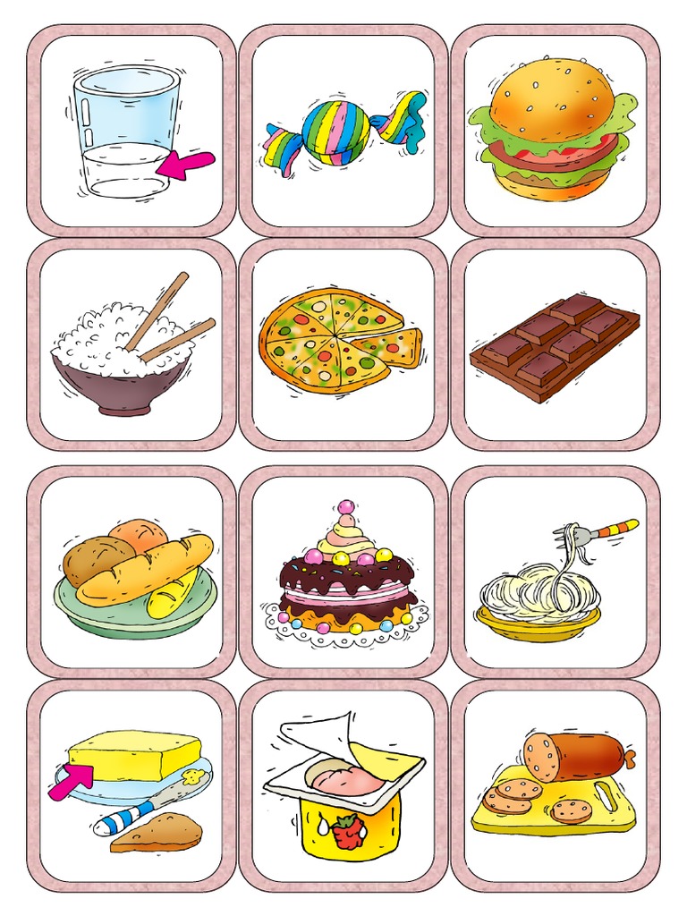 MPM - Imagier Aliments Objets - Vers La Phono | PDF