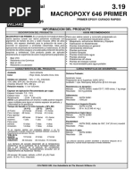 Macropoxy 646 Primer | PDF | Pintar | Humedad relativa
