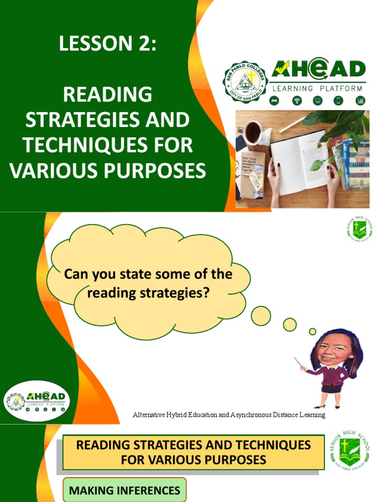 Lesson 2 - Reading Strategies | Download Free PDF | Speed Reading ...
