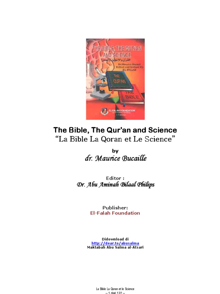 Bible Quran and Science | PDF