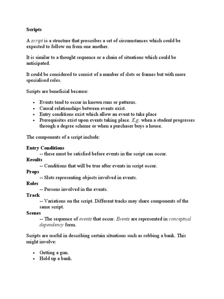 Script | PDF | Psychology | Psychological Concepts