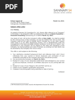 Offer Letter - DXC Technology | PDF | Salary | Insurance