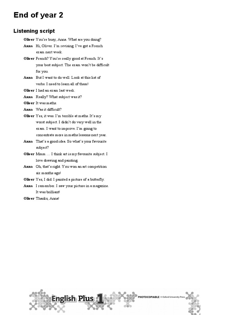 Student Exam Preparation Dialogue | PDF