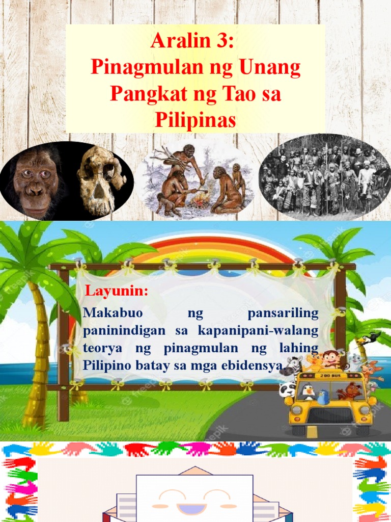 Week 3-AP5-Pinagmulan NG Unang Pangkat NG Tao Sa Pilipinas | PDF