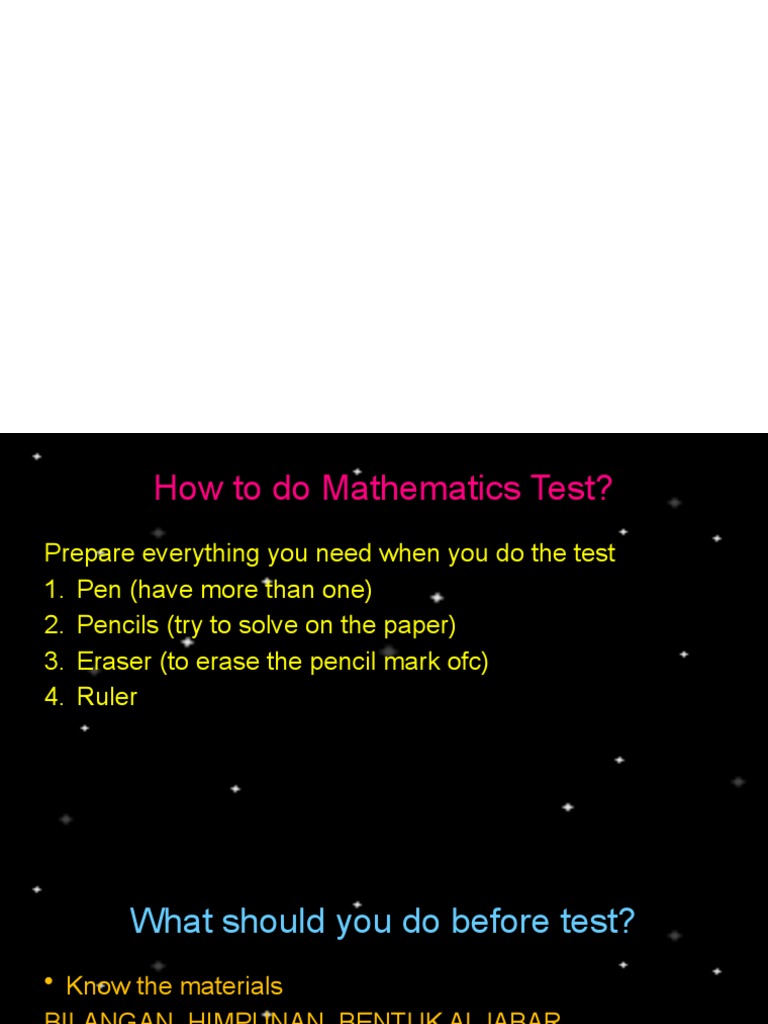 Essential Prep for Math Tests | PDF