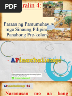Panahon NG Luma at Bagong Bato | PDF