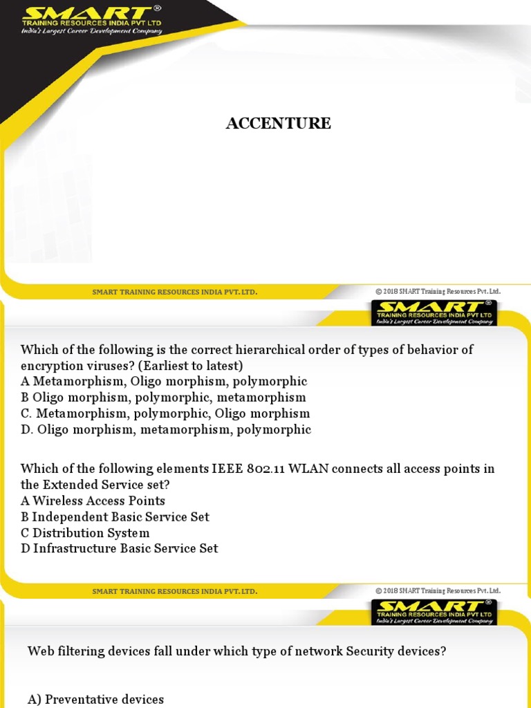 ACCENTURE Questions | PDF | Cloud Computing | Software As A Service
