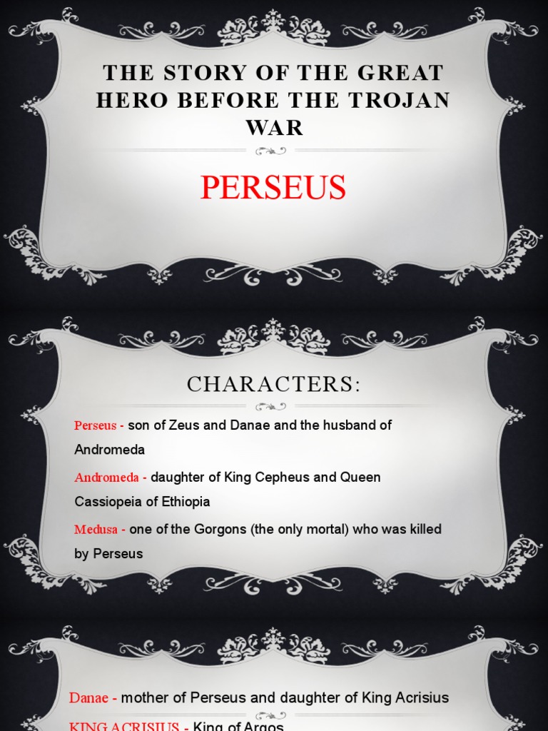 The Story of The Great Hero Before The Trojan WAR: Perseus | PDF