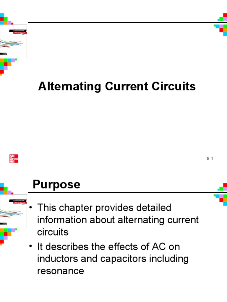 Alternating Current Circuits | PDF | Inductance | Electrical Network