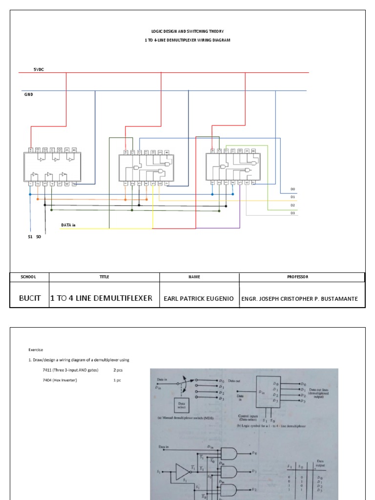 Logic Design and Switching Theory1 | PDF