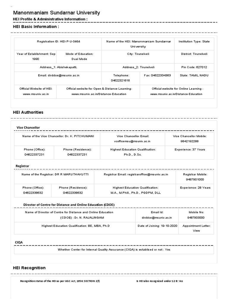 DEB Application Form | PDF | Course Credit | Bachelor's Degree
