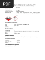 Contoh Halaman MSDS | PDF