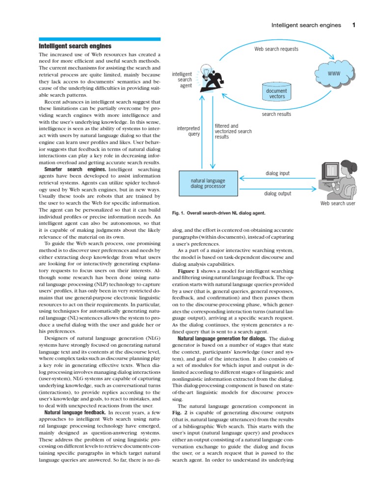 Intelligent Search Engines | PDF | Information Retrieval | Information