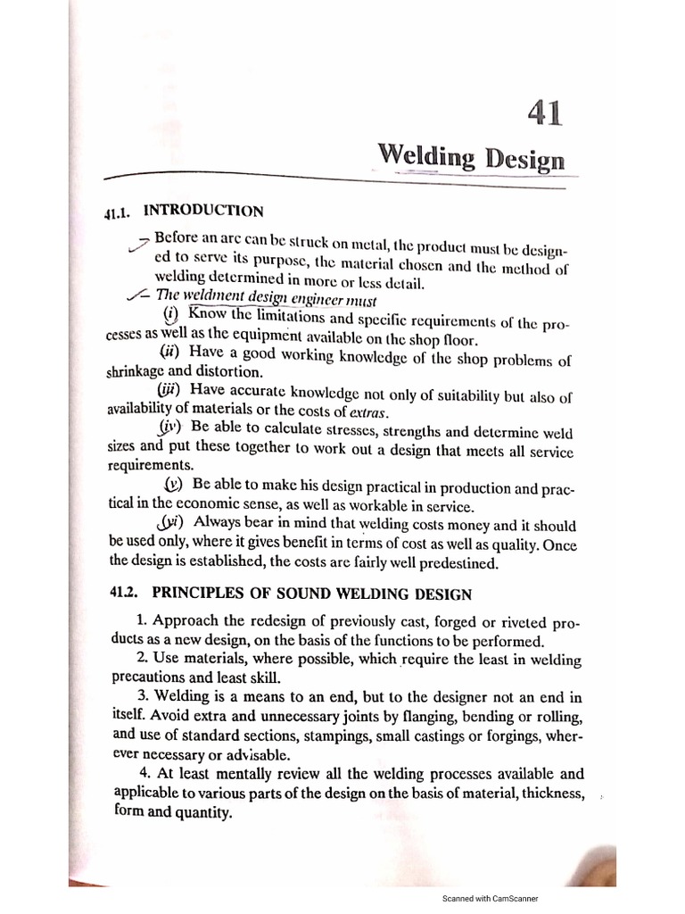 Weld Design | PDF