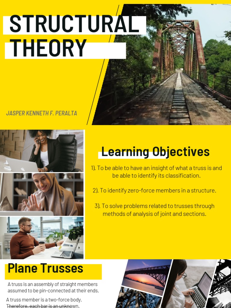 Structural Theory - Plane Trusses | PDF | Technology & Engineering