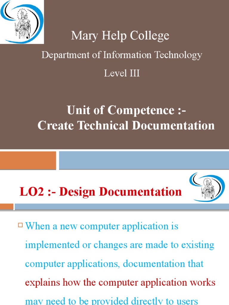 Create Tecnical Docmentation LO2 | PDF | Documentation | Application Software