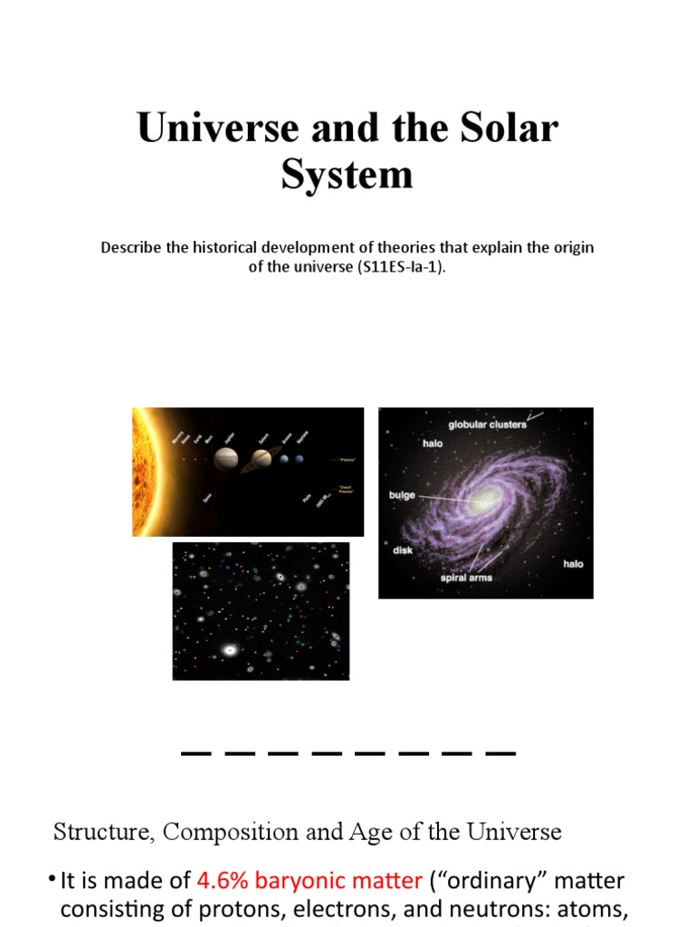 Origin and Evolution of the Universe | PDF | Universe | Big Bang