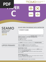Seamo Past Paper B 2019 | PDF | Area | Geometry