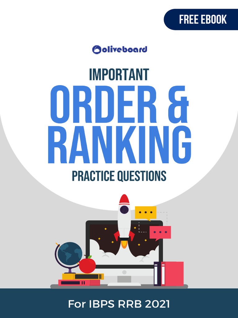 Order & Ranking Practice Ques | PDF | Human Communication | Linguistics