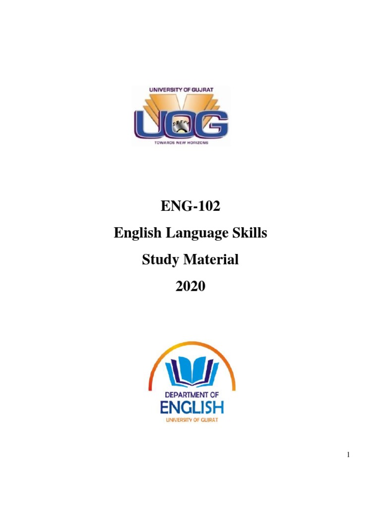 ENG 102.material - Complete | PDF | Reading Comprehension | Speed Reading