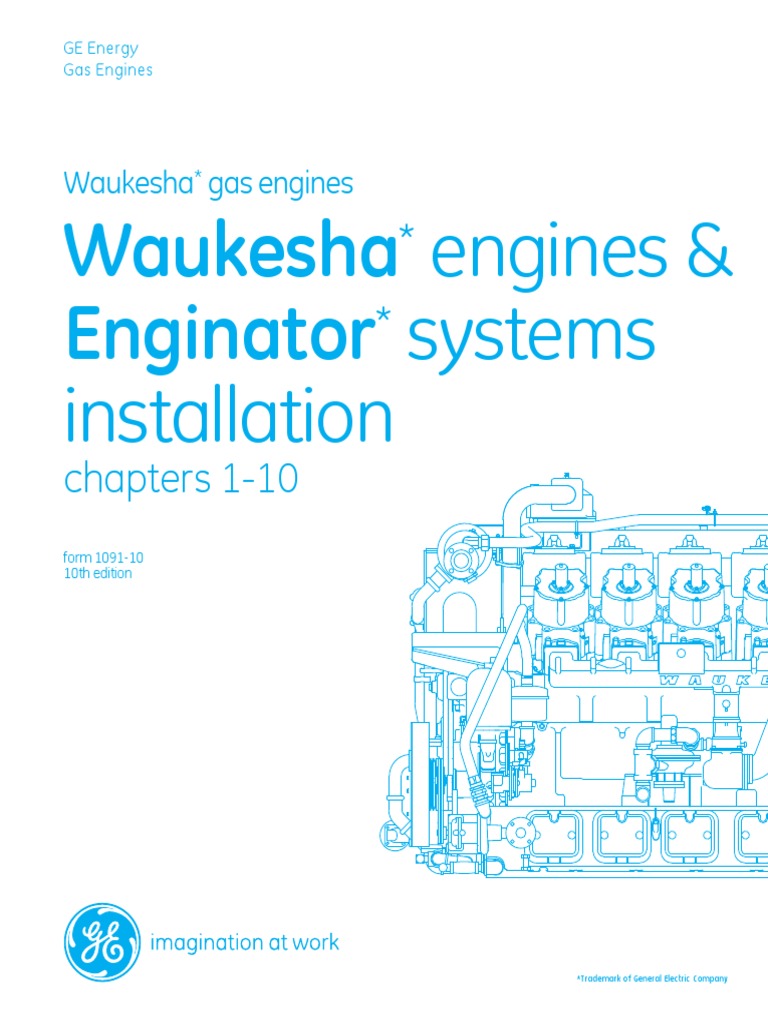 Waukesha Engines & Enginator Systems Installation | PDF | Safety | Occupational Safety And Health