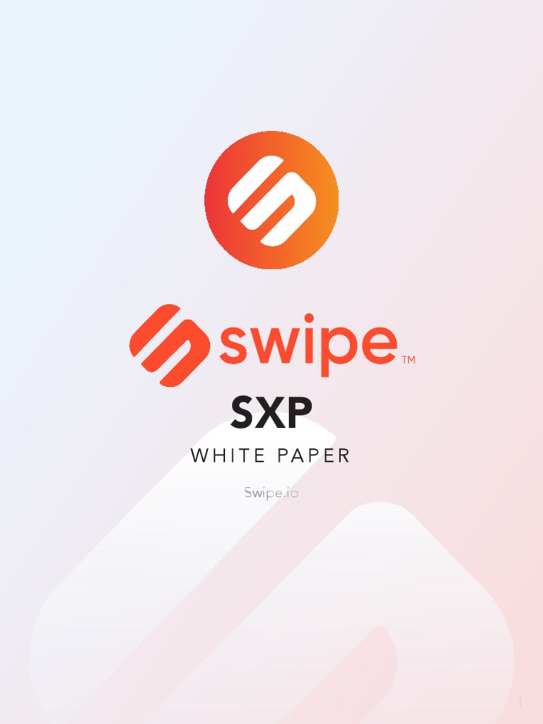White Paper: Swipe - Io | PDF | Debit Card | Automated Teller Machine