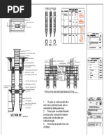Pile, Pile Cap and Typical Section Detail | PDF | Structural ...