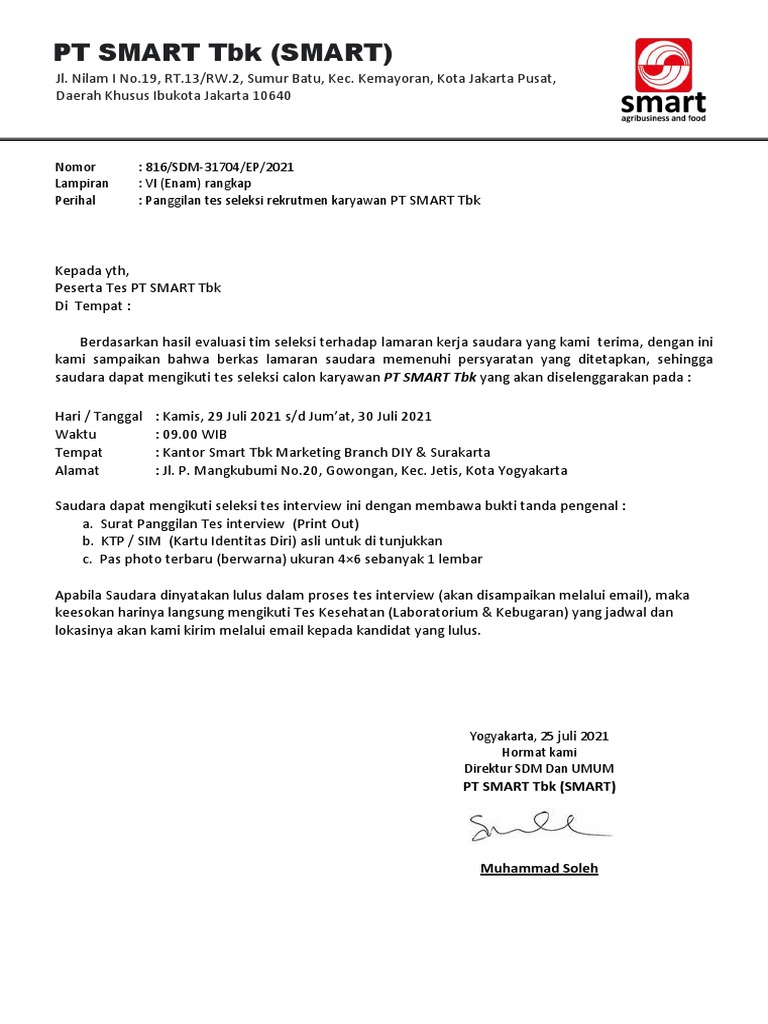 PT SMART TBK (SMART) | PDF