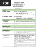 7es New DLL Grade 9 Science | PDF | Circulatory System | Teachers