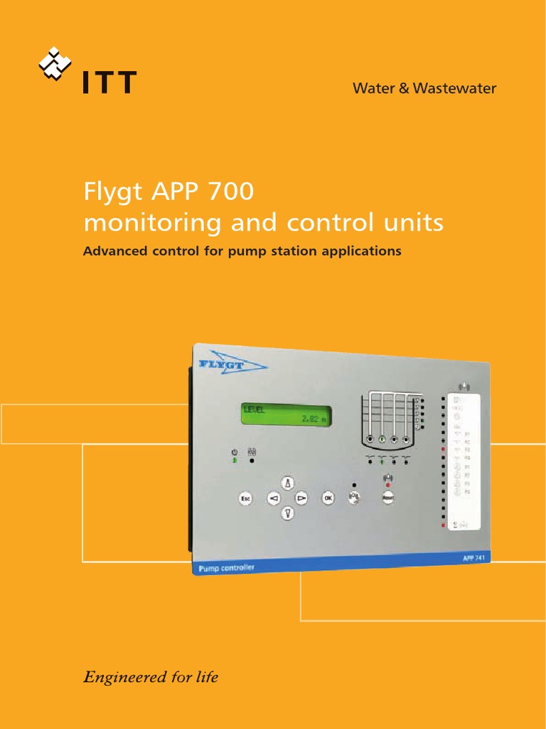 Flygt APP 700 Monitoring and Control Units: Advanced Control For Pump ...
