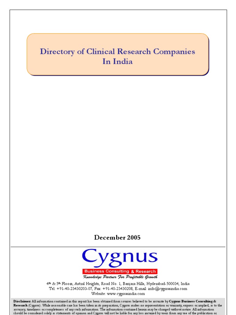 Cro in India | PDF