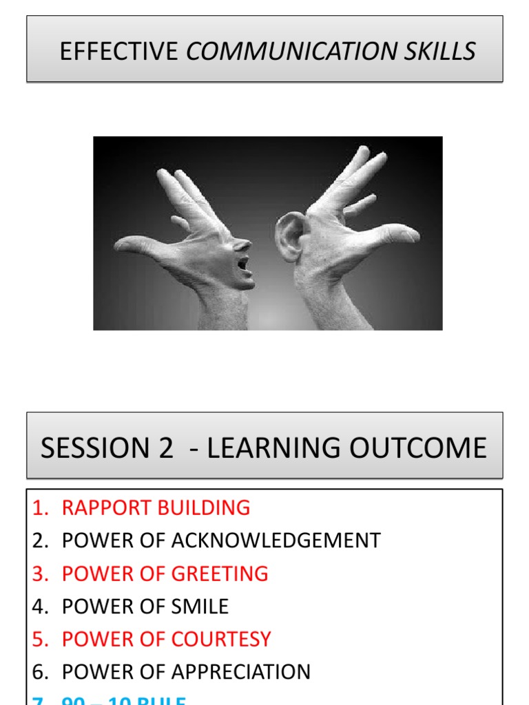 Mastering Effective Communication Skills | PDF