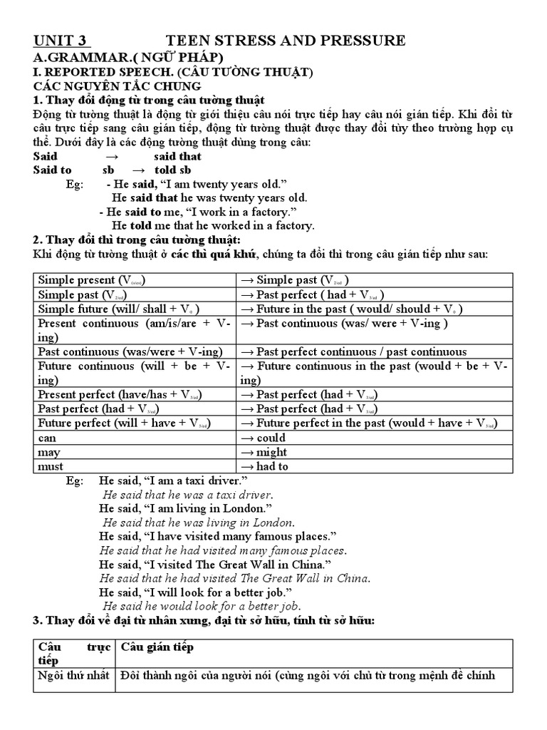 Unit 3 English 9 | PDF