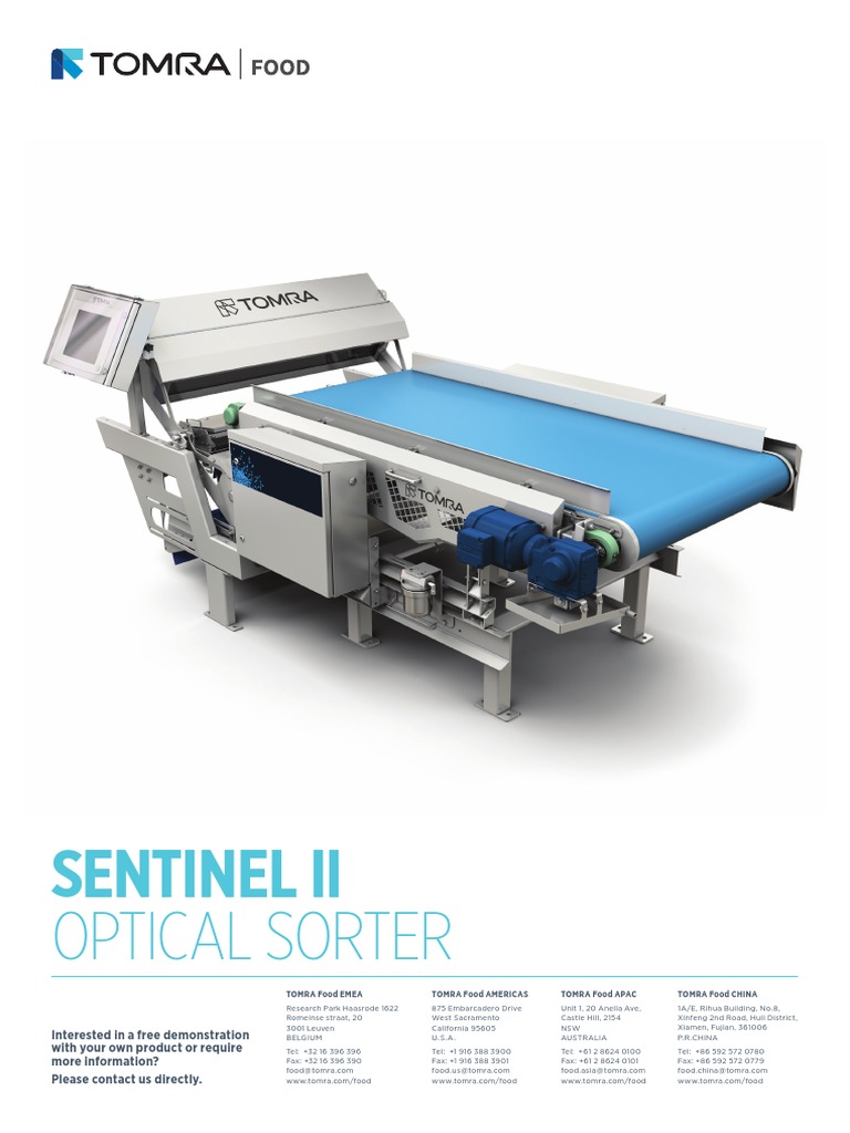 TOMRA Food-Sentinel II-EU-HRNC | PDF
