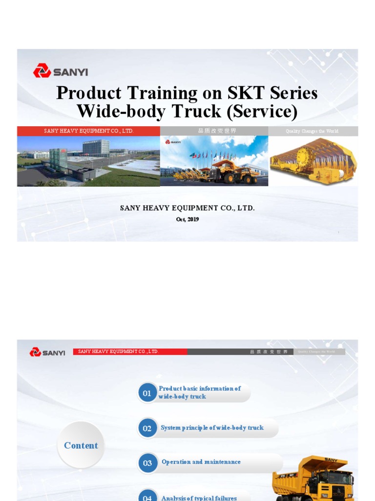 SKT90S Product Present - C | PDF | Pump | Truck