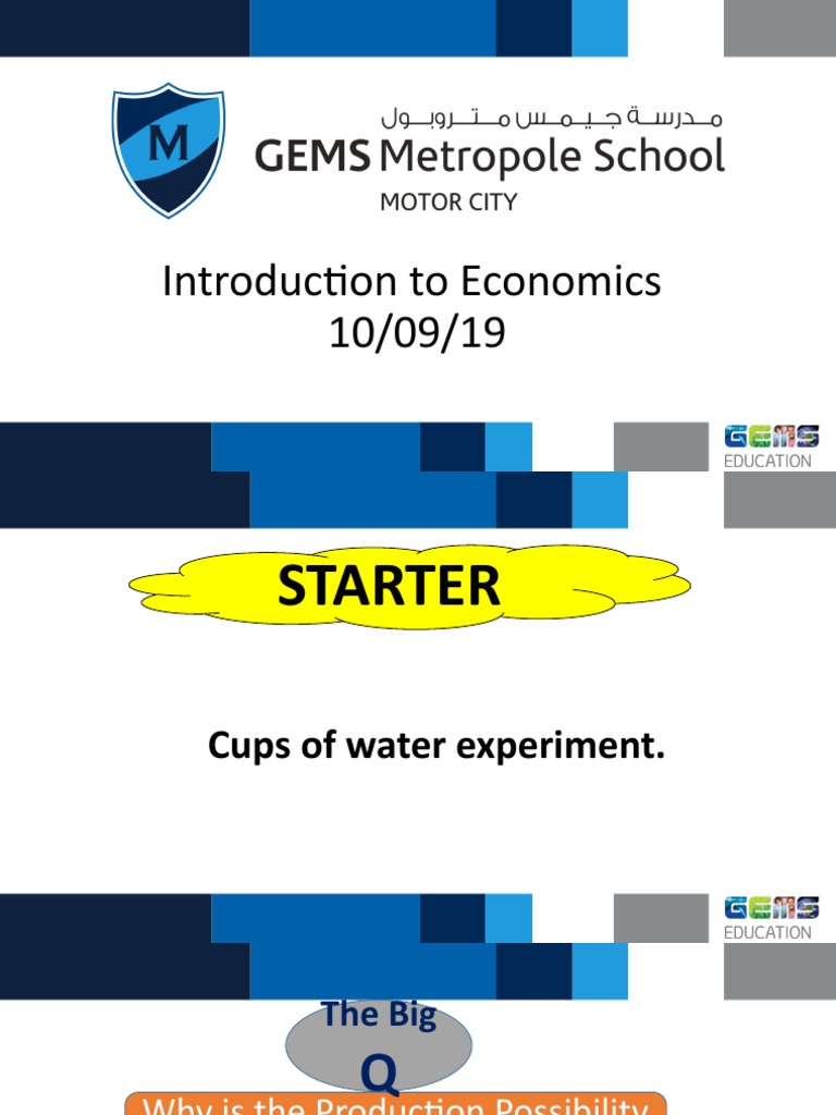 Introduction to PPC and Economic Growth | PDF | Economic Growth ...