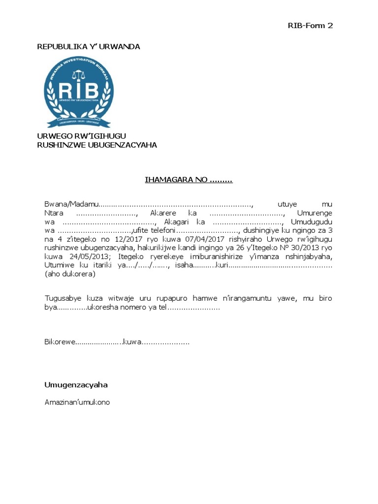 Ihamagara Rishya | PDF