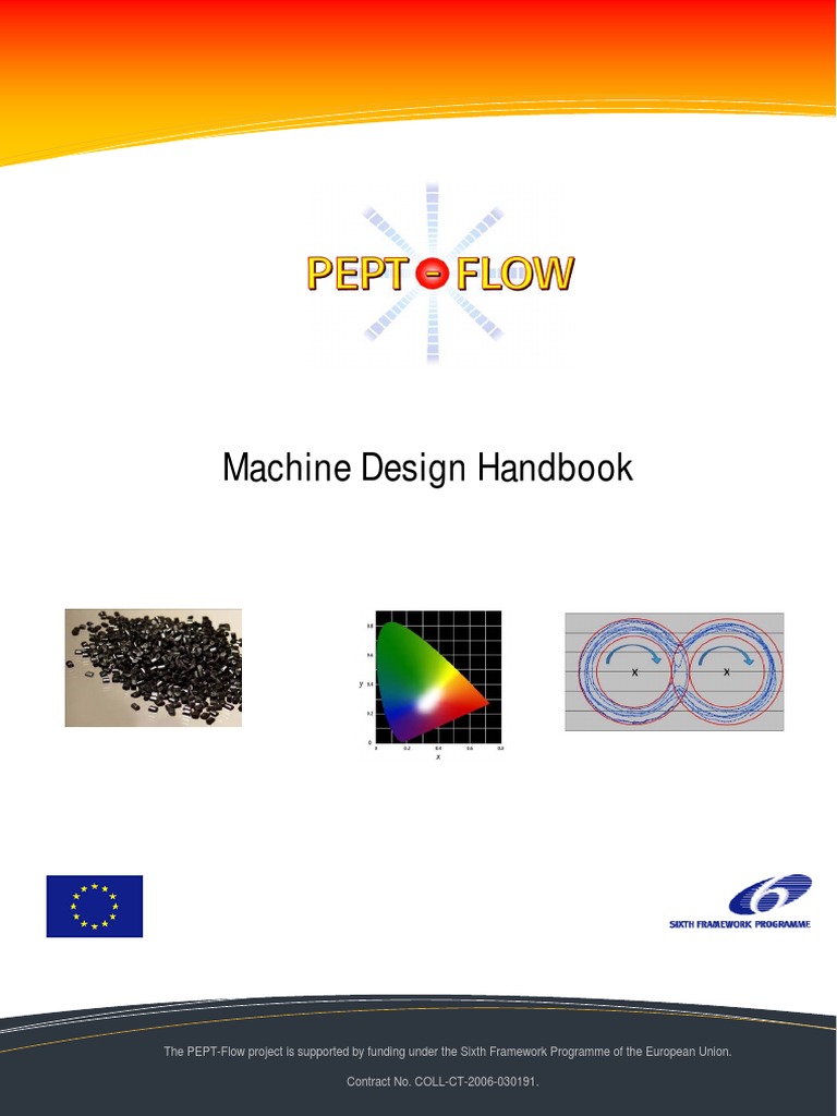 PEPTFlow Machine Design Handbook | PDF | Extrusion | Standard Deviation