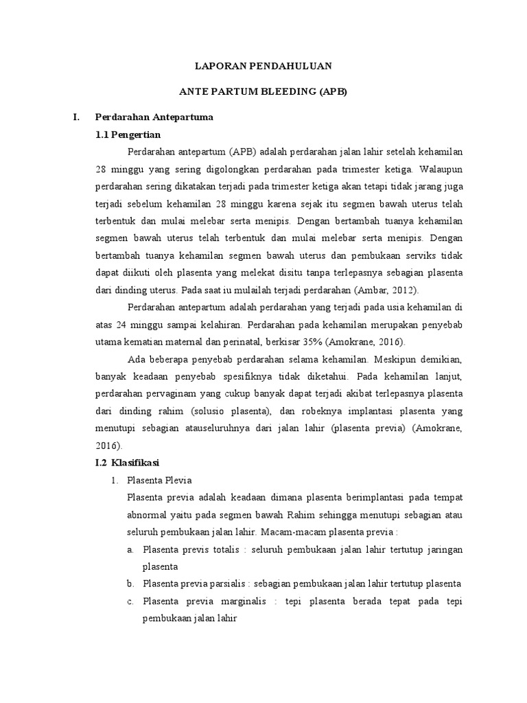 LP Apb | PDF | Pengembangan Diri | Kesehatan Holistik