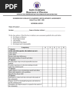 Homeroom Guidance Monitoring Tool | PDF | Learning | Educational Assessment