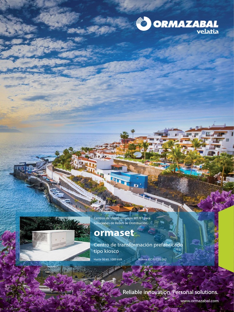 Ormazabal - Ormaset - Ca-223-Es-1801 | PDF | Ingenieria Eléctrica | Subestacion electrica