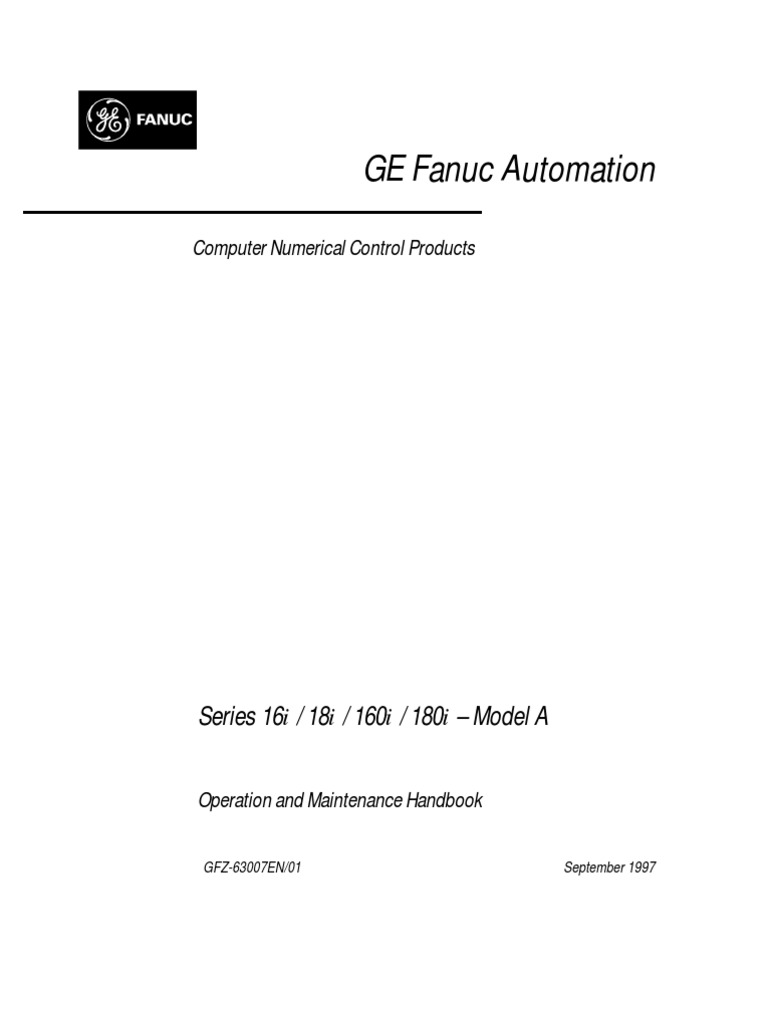 CNC Machine Operation Maintenance Handbook | PDF | Numerical Control | Fuse (Electrical)