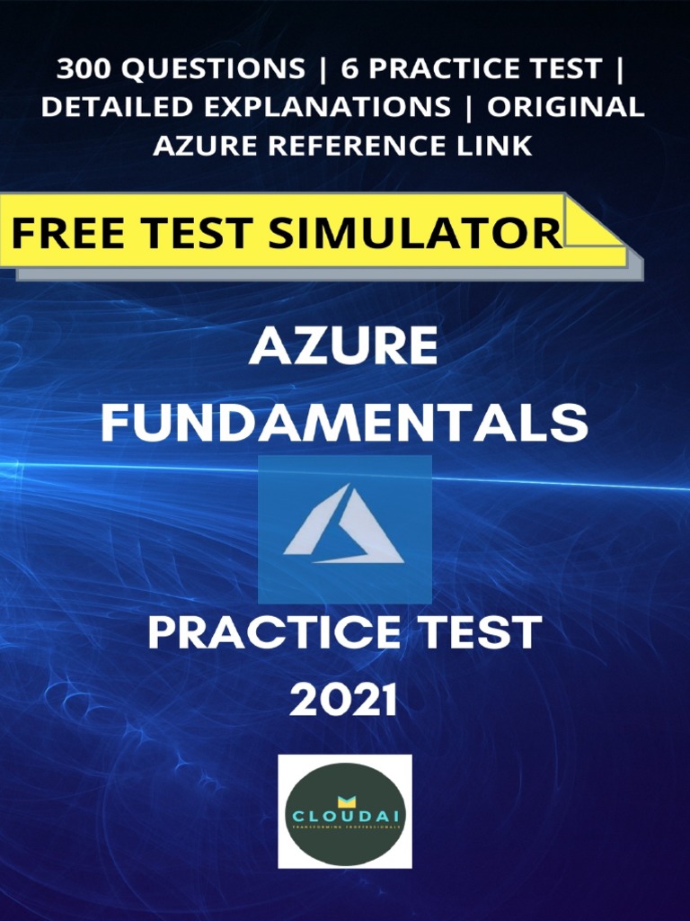 AZ-900 Azure Fundamentals Practice Tests | PDF | Microsoft Azure ...